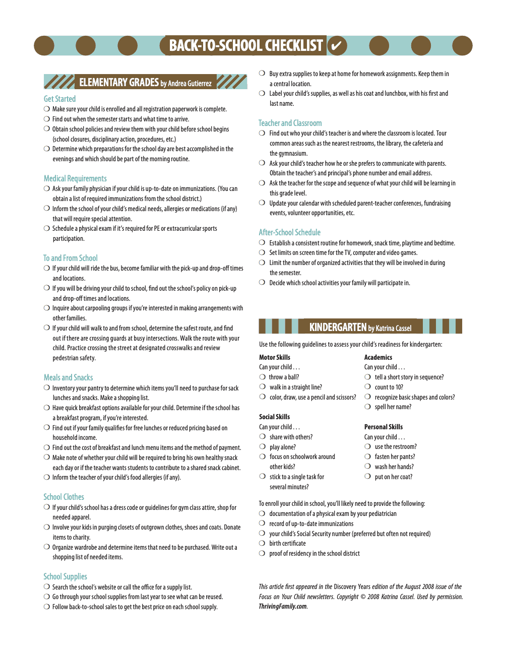 Resources for Parents - Focus on the Family