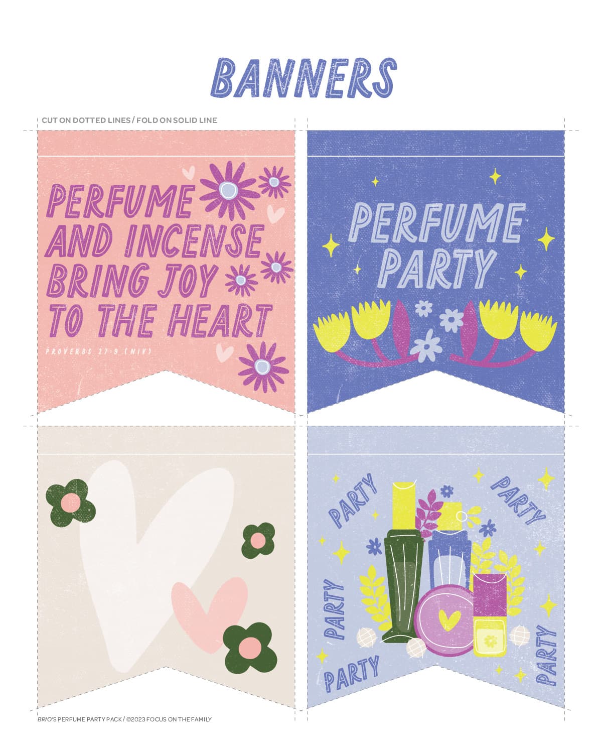 Perfume Party Pack - Focus on the Family