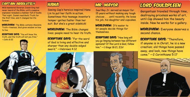 Captain Absolutely: Cast of Characters - Focus on the Family