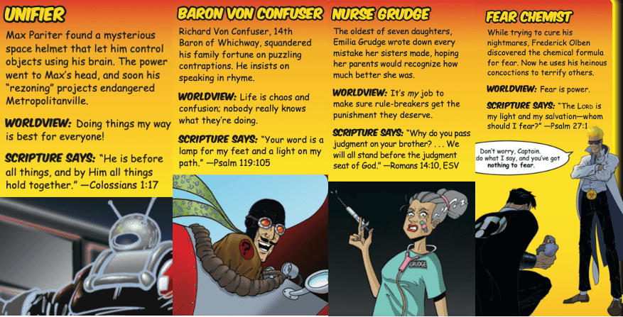 Captain Absolutely: Cast of Characters - Focus on the Family